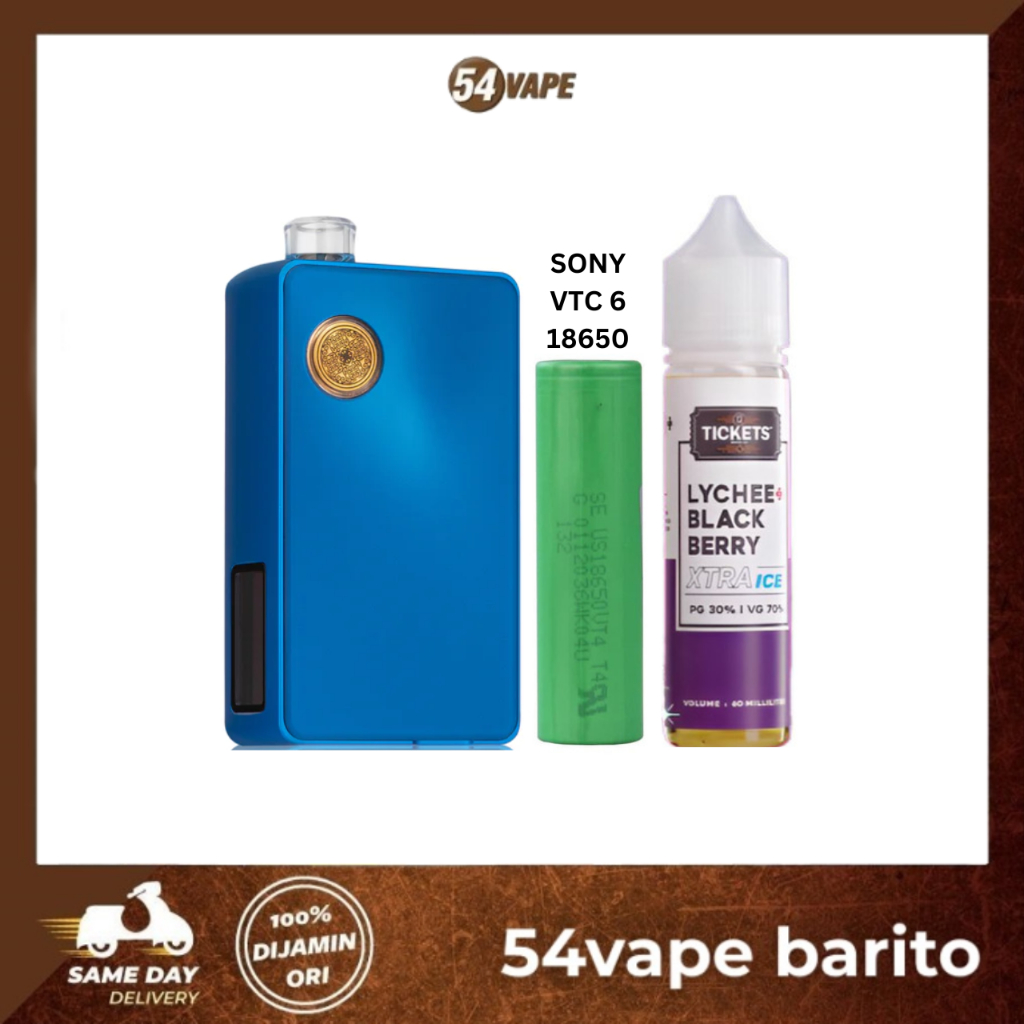 Jual DOTMOD - DOT AIO V2 + Battery Sony VTC 6 18650 + Liquid Ticket ...