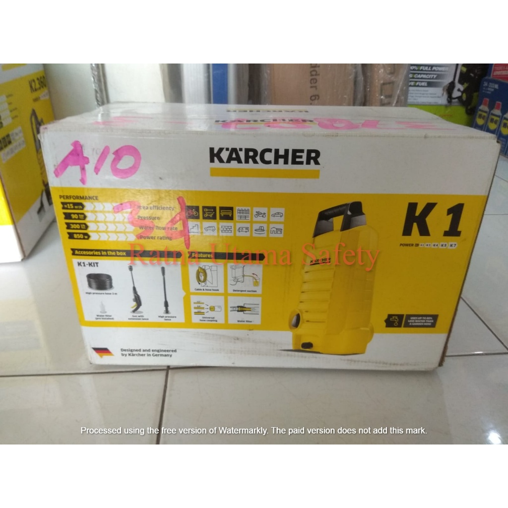 Jual Jet Cleaner Karcher K1 Mesin Cuci Mobil Dan Motor High Pressure ...