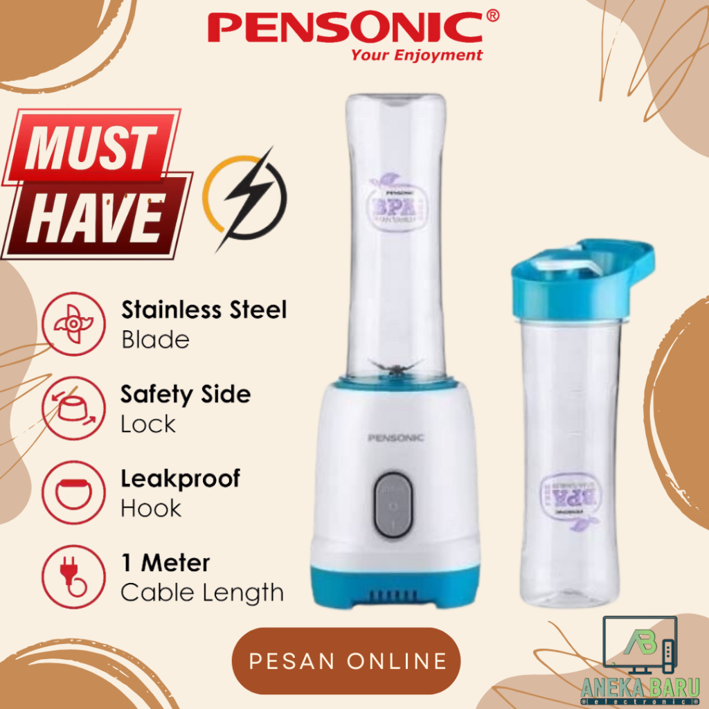 Jual [READY & COD] Pensonic Personal Hand Blender Portable PB-4003B ...