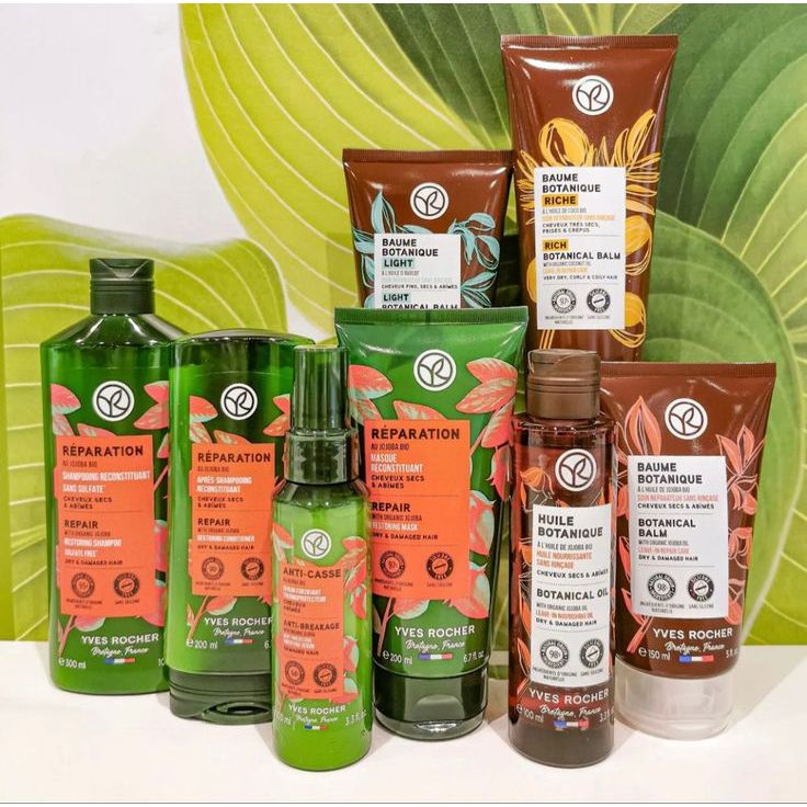 Jual YVES ROCHER REPAIR SHAMPOO, CONDITIONER, HAIR MIST, HAIR BALM ...