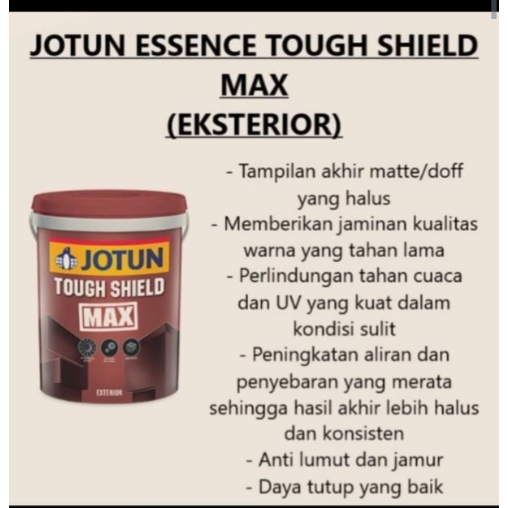 Jual jotun tough shield max exterior warna 1393 | Shopee Indonesia