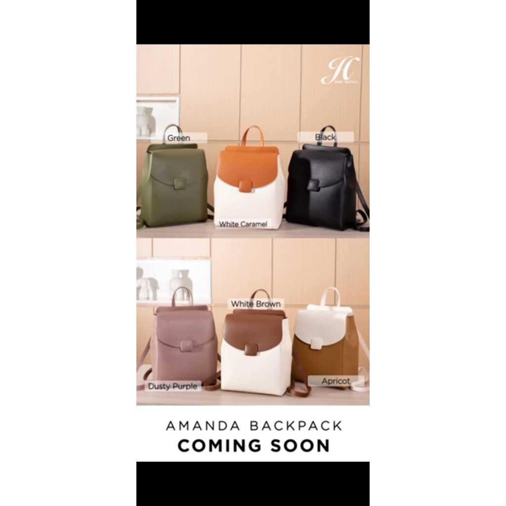 Jual Amanda backpack jims honey tas ransel termurah terlaris kulit ...