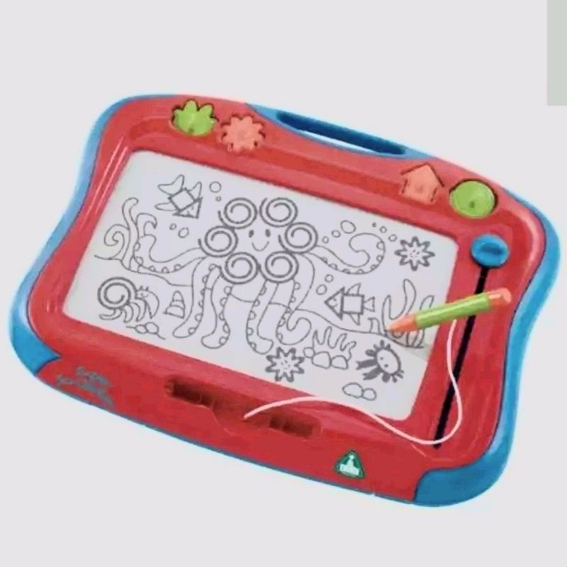 Jual ELC Drawing Board Super Scribble (PRELOVED) Complete Set Original ...