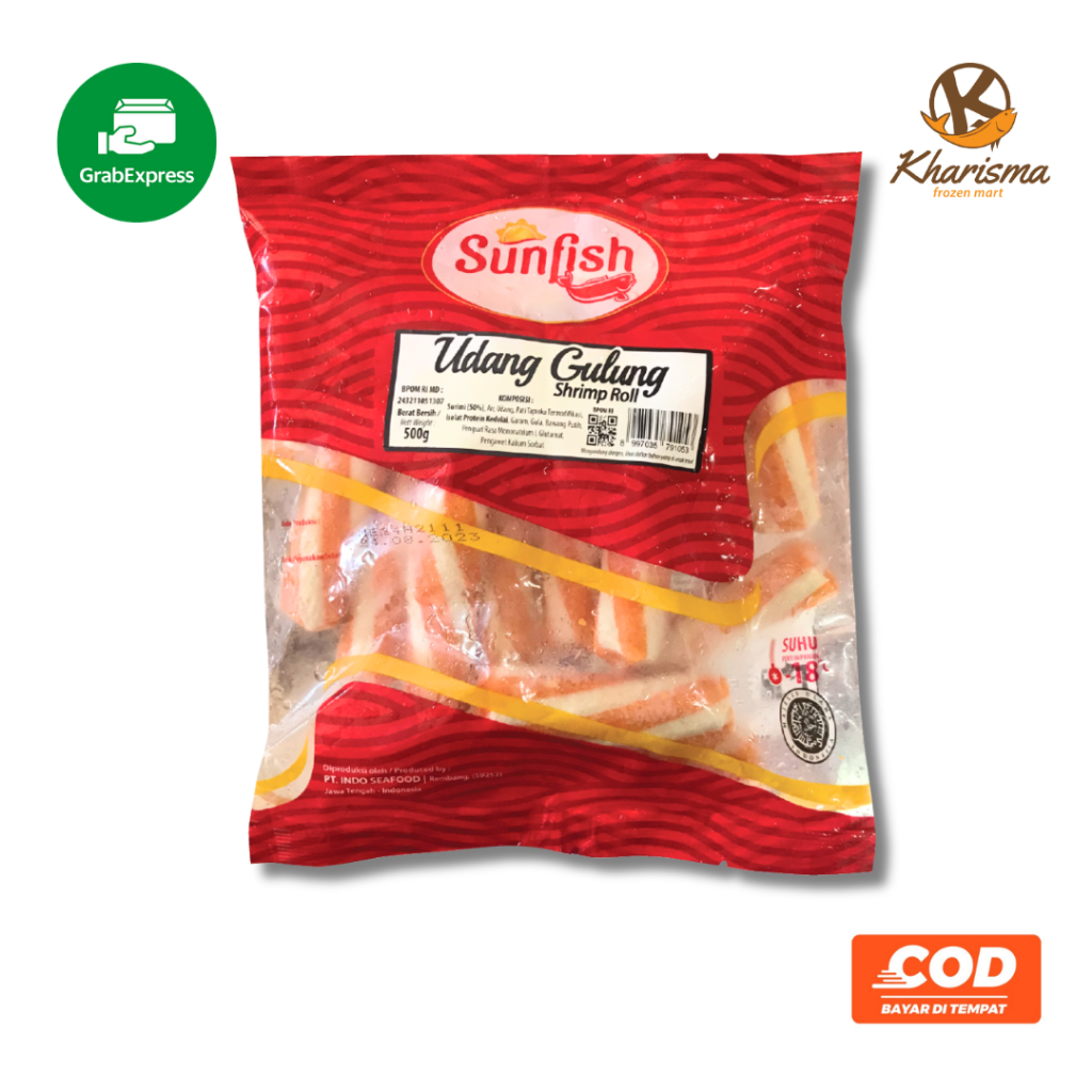 Jual Sunfish Udang Gulung 500g Seafood Frozen Food Mix | Shopee Indonesia
