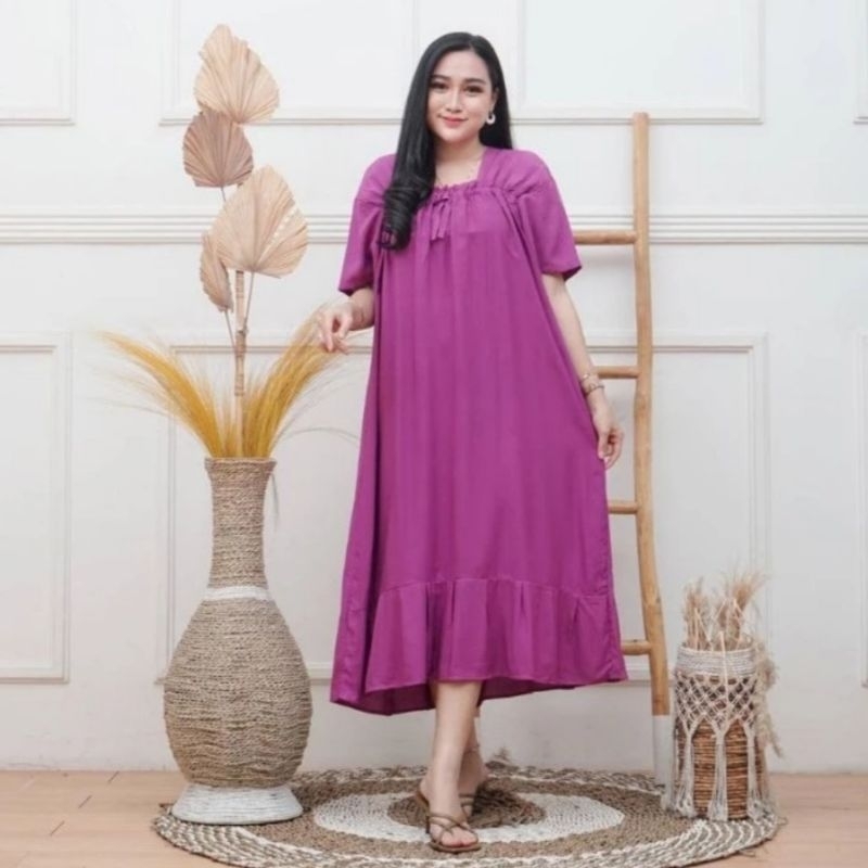 Jual DASTER CRINKLE AIRFLOW / DASTER FUJI BAHAN CRINKLE daster polos ...