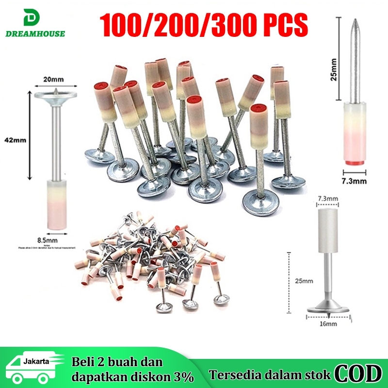 Jual PROMO SATU BOX 500 PCS Pcs Isi Ulang Paku Beton Stampset Paku ...