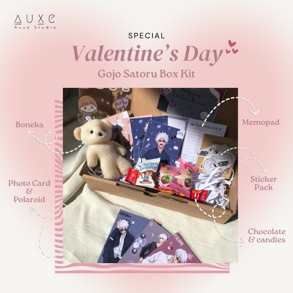 Jual Gojo Satoru Special Box // Boleh untuk hadiah ultah, valentine ...