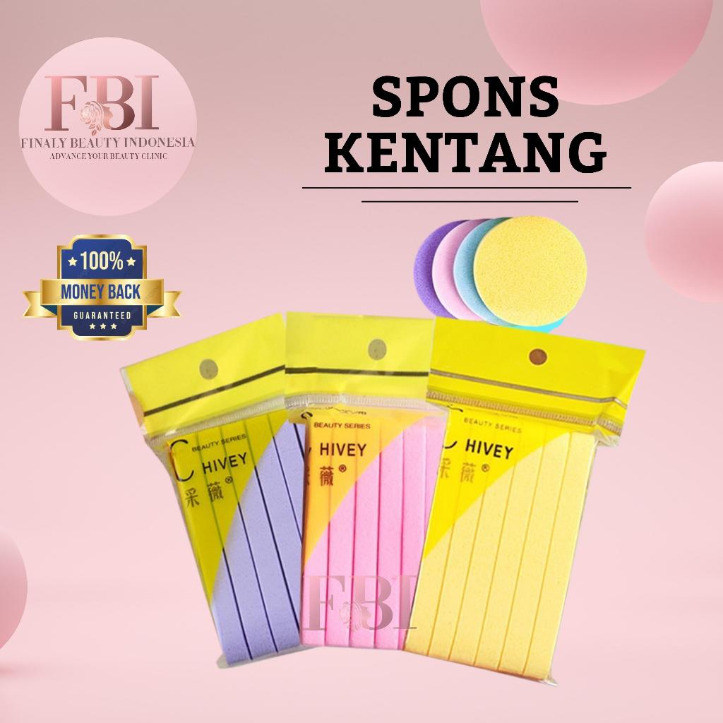 Jual Sponge Kentang Facial isi 12 pcs Facial Stick Spons Cuci Muka ...
