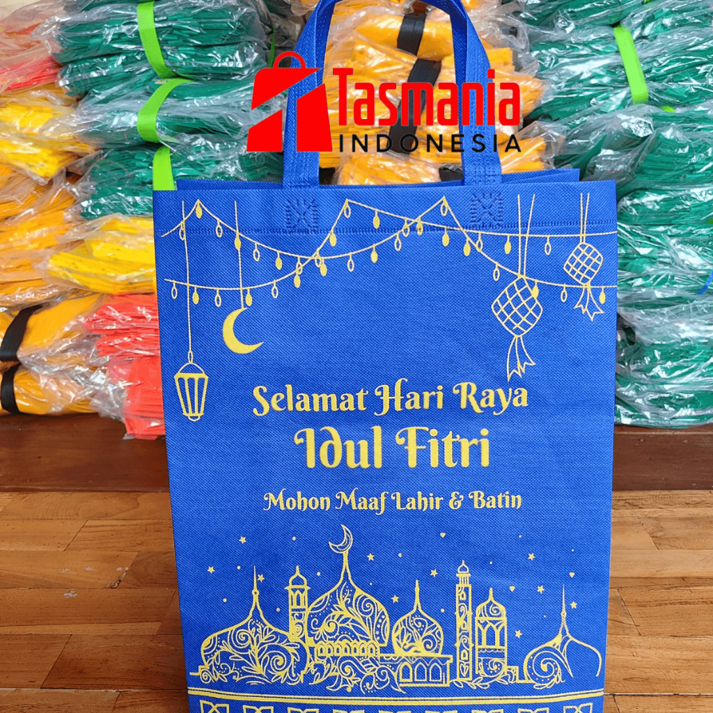 Jual Tas Spunbond Tas Parsel Edisi IDUL FITRI 30x40x15 CM ( LUSIN ...