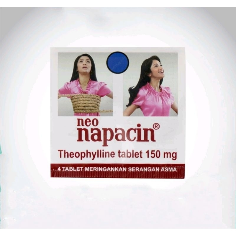 Jual Neo Napacin Strip isi 4 Tablet / Obat Asma dan sesak napas ...