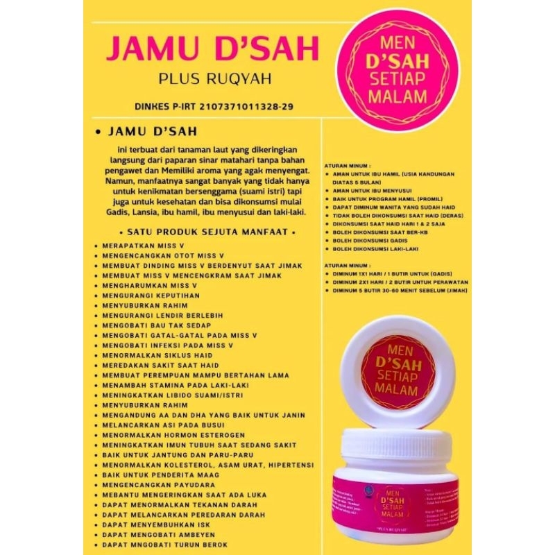 Jual JamuD'sah | Shopee Indonesia