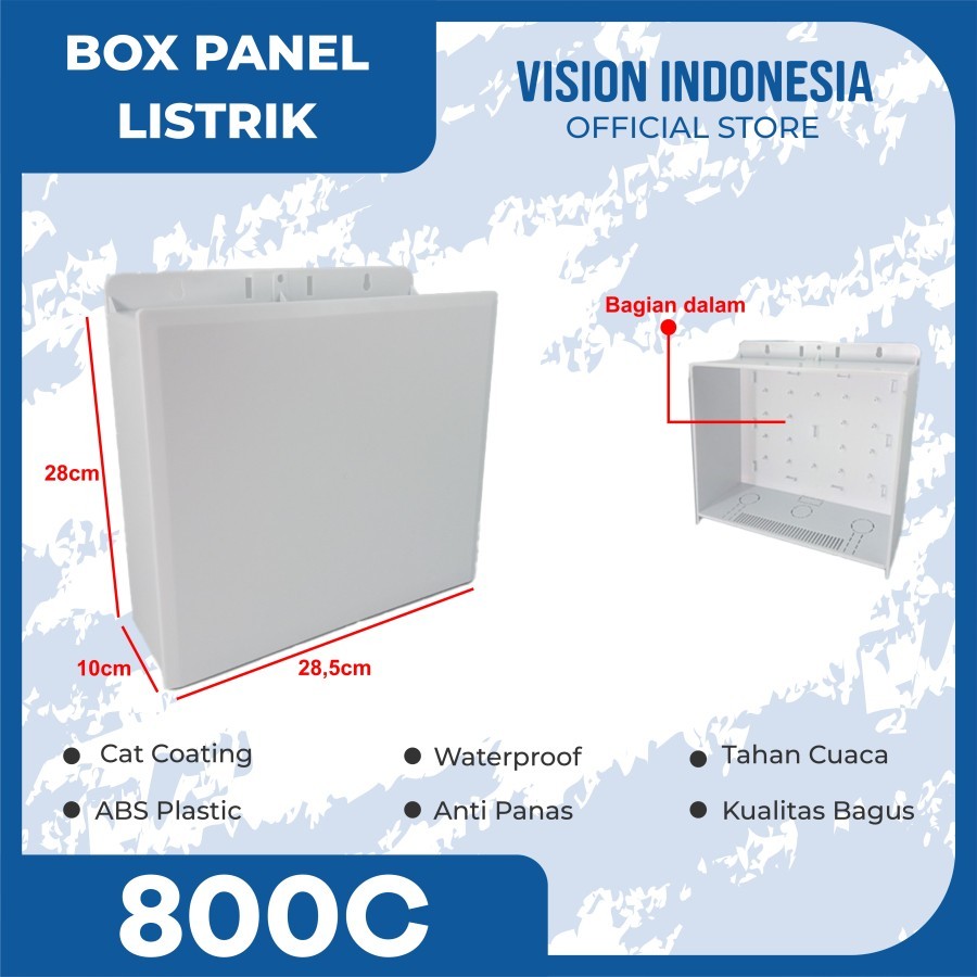 Jual Box Panel Listrik Outdoor 800C / 800D / 800E || Waterproof ...