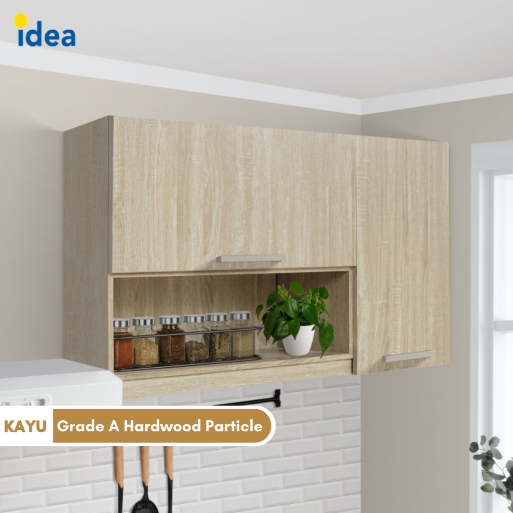 Jual IDEA Furniture Kitchen Set Rak lemari Dapur Pintu Buka Atas 2 ...