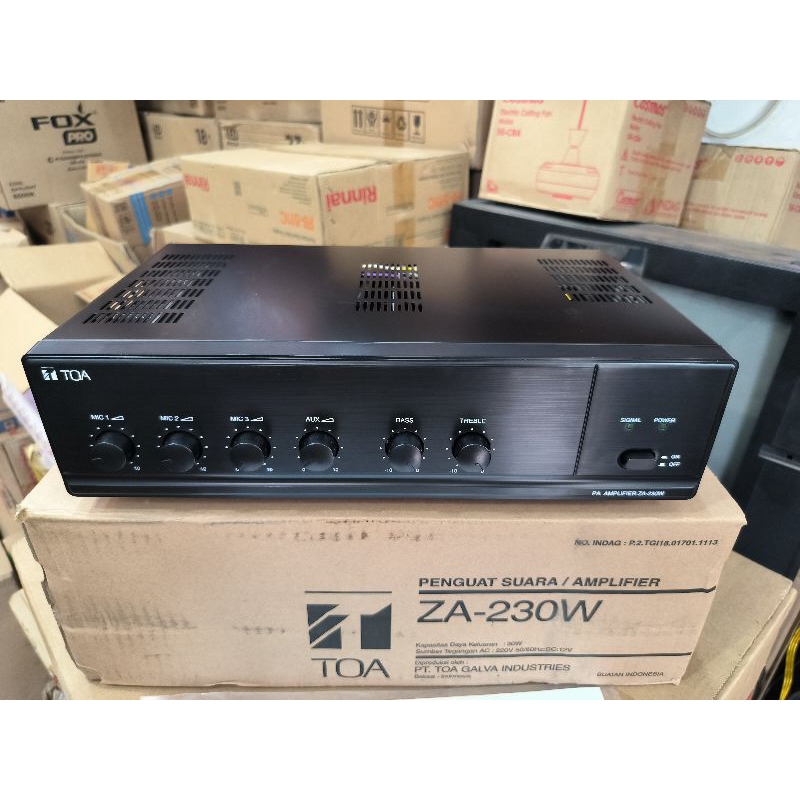 Jual power amplifier toa ZA 230W original | Shopee Indonesia