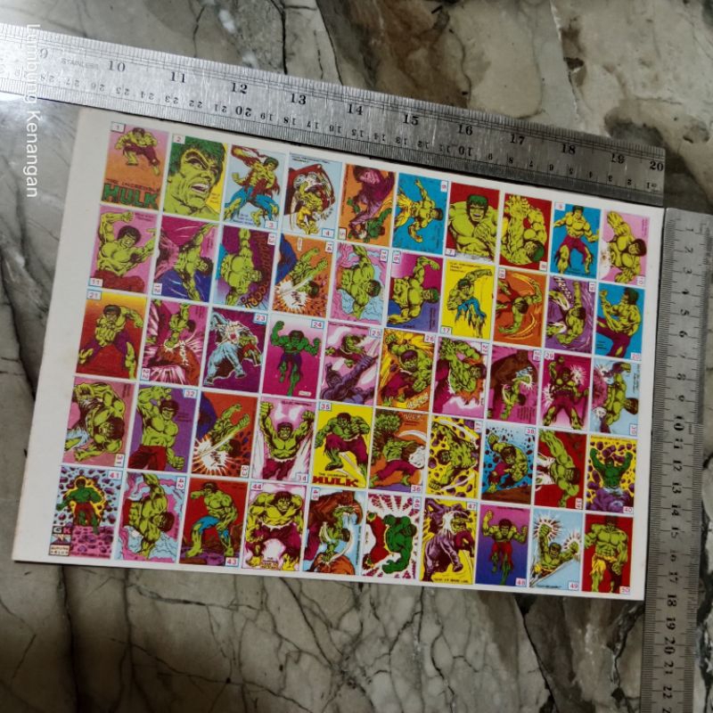 Jual Mainan jadul Gambaran umbul HULK | Shopee Indonesia