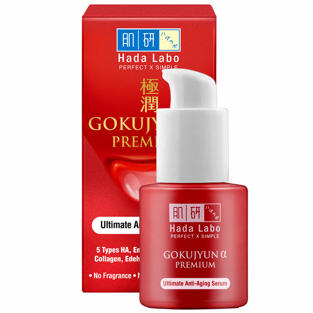 Jual Hada Labo Gokujyun Alpha Premium Anti Aging Serum - 20ml Hadalabo ...
