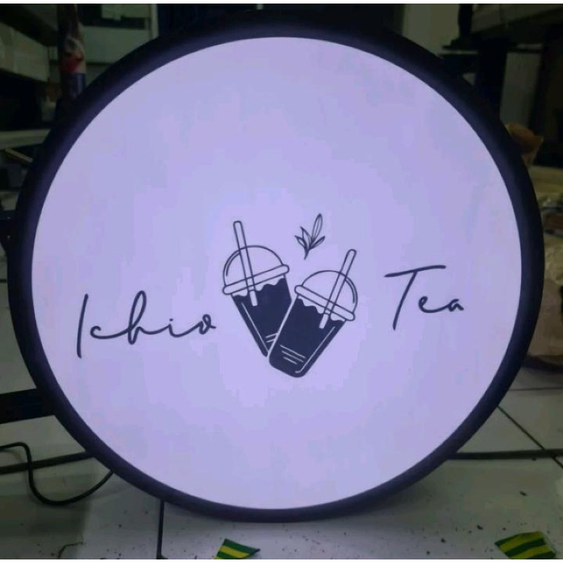 Jual NEON BOX BULAT AKRILIK DIAMETER 100cm | Shopee Indonesia