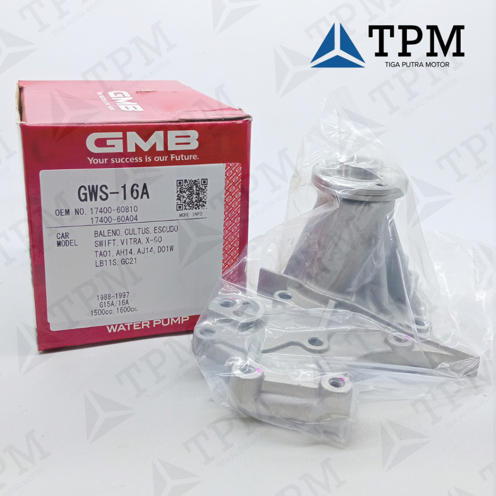 Jual WATER PUMP SUZUKI FUTURA KARBURATOR GWS-16A GMB JAPAN | Shopee ...
