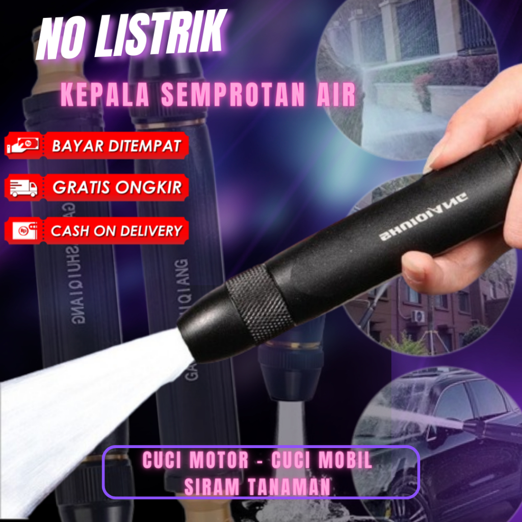 Jual Kepala Semprotan Air cuci motor alat spray steam cuci mobil nozzle ...