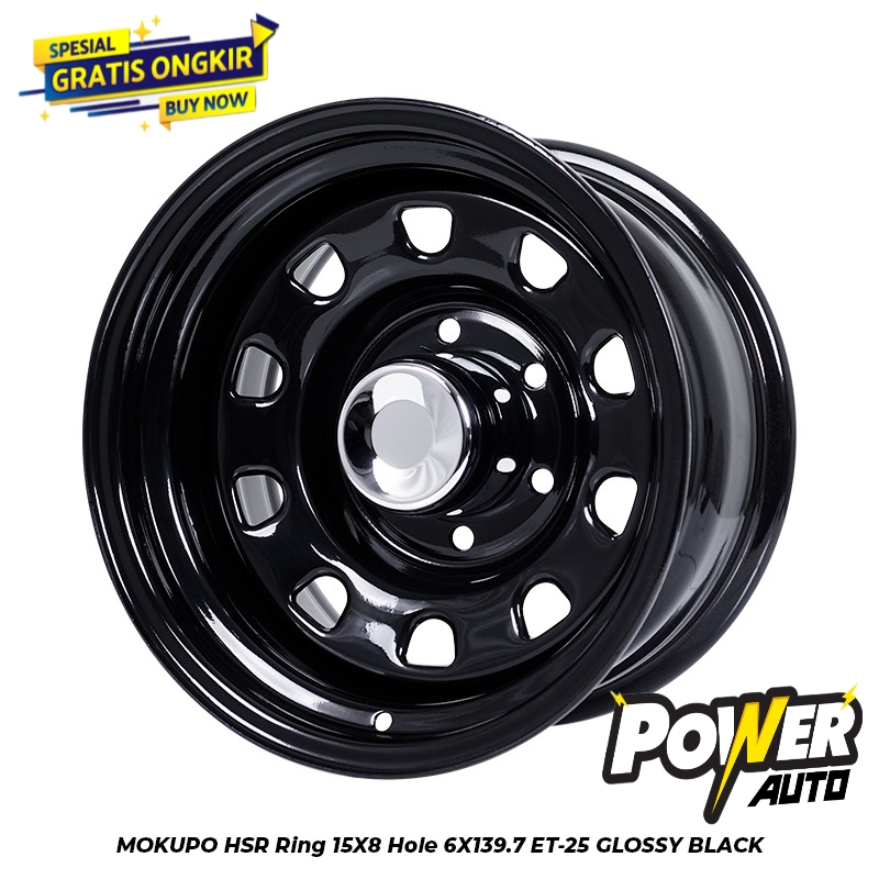 Jual velg Kaleng Mokupo HSR Wheel ring 15x8 Pcd 6x139,7 Buat Panther Hilux | Shopee Indonesia