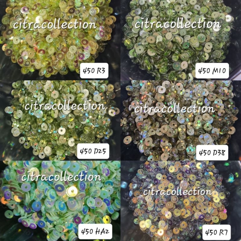 Jual payet piringan hijau 4mm | Shopee Indonesia