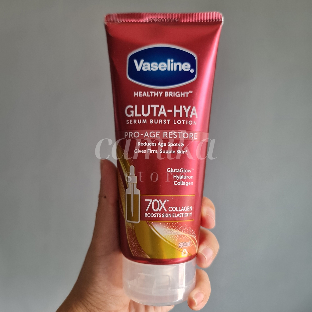 Jual CAMIKA STORE - 100% ORIGINAL - Vaseline Gluta Hya Healthy Bright ...