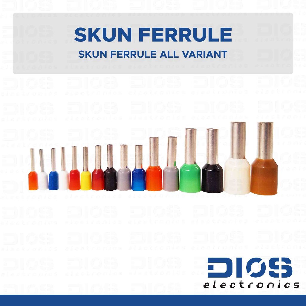 Jual Skun Ferules Ferrule Sepatu Kabel ALL VARIANT eceran satuan ...