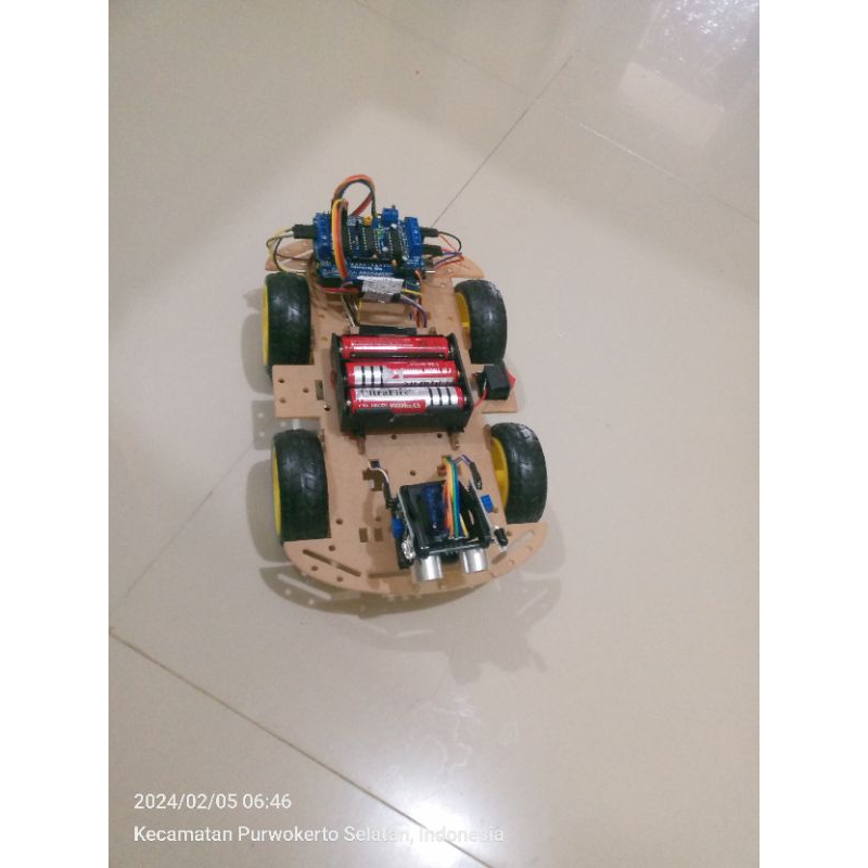 Jual Human Following Robot Smart car 4 wd arduino uno | Shopee Indonesia