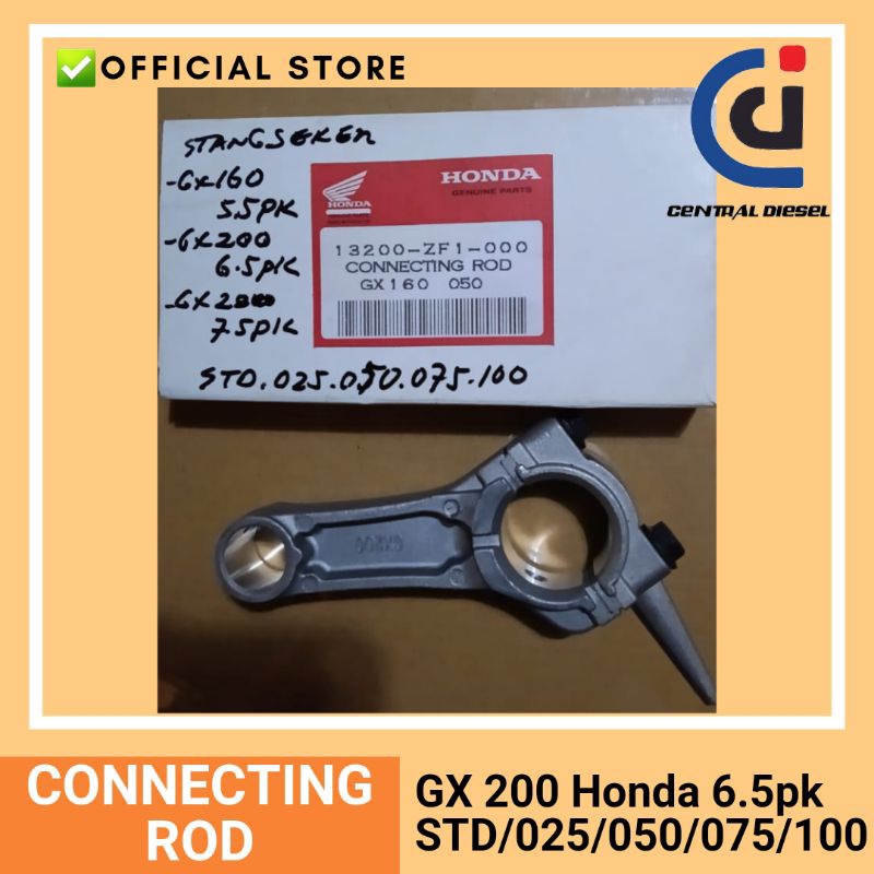 Jual Connecting Rod Stang Seker Mesin GX 200 6.5pk Ukuran STD| 025| 050 ...