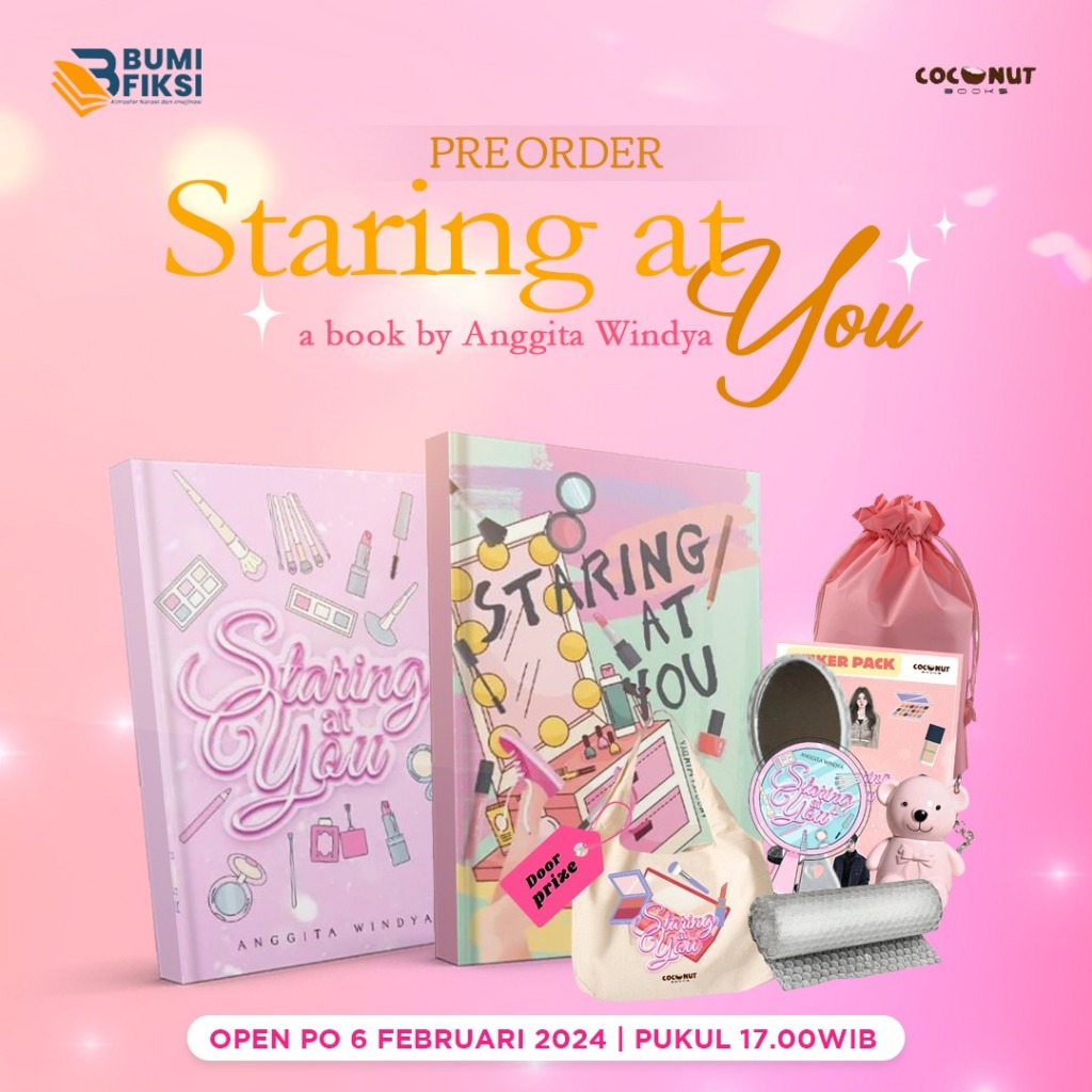 Jual Pre Order Buku Novel - Staring at You - Anggita Windya - Bumifiksi ...