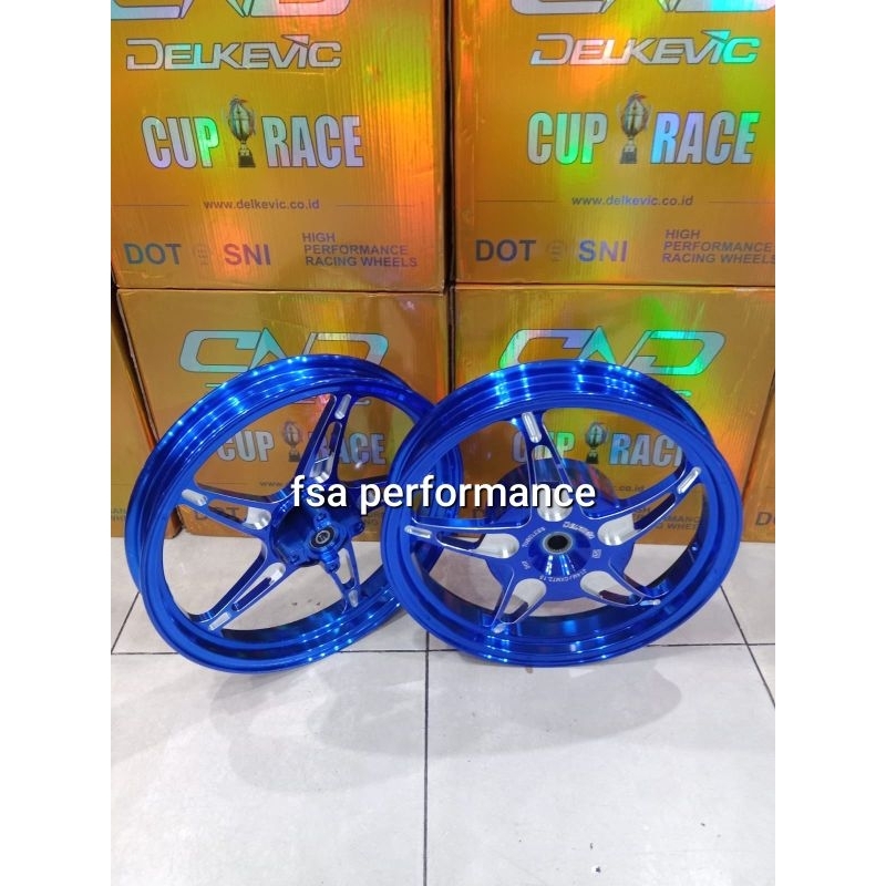 Jual VELG DELKEVIC TERBARU 2024 BINTANG PALANG 5 MODEL K SPEED Mio J ...