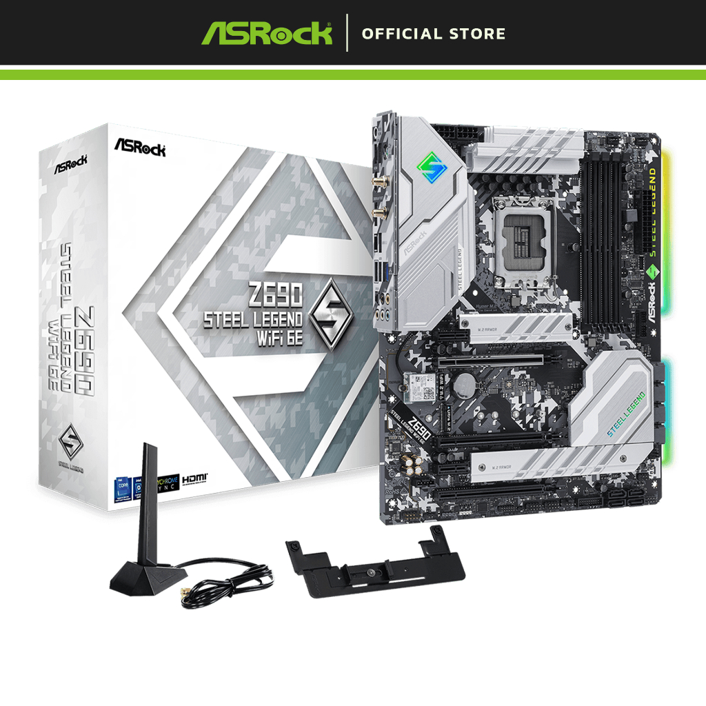 Jual ASRock Z690 Steel Legend WiFi 6E | Shopee Indonesia