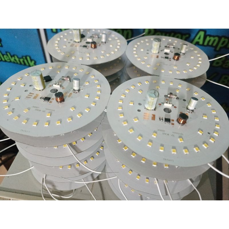 Jual mesin lampu led 40 watt Ac 220 langsung colok listrik nyala, clip ...