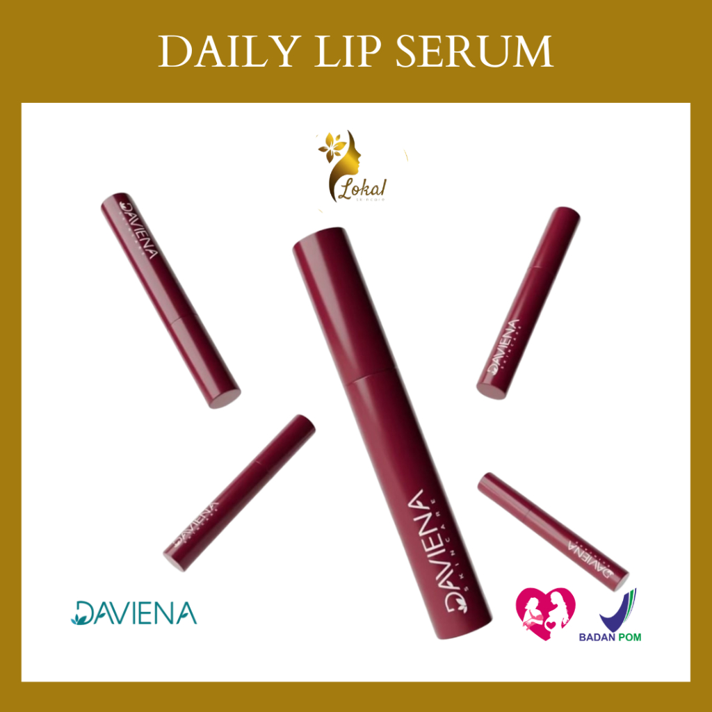 Jual DAVIENA SKINCARE 6X PRO-OIL MOIST LIP SERUM 4ML | Shopee Indonesia