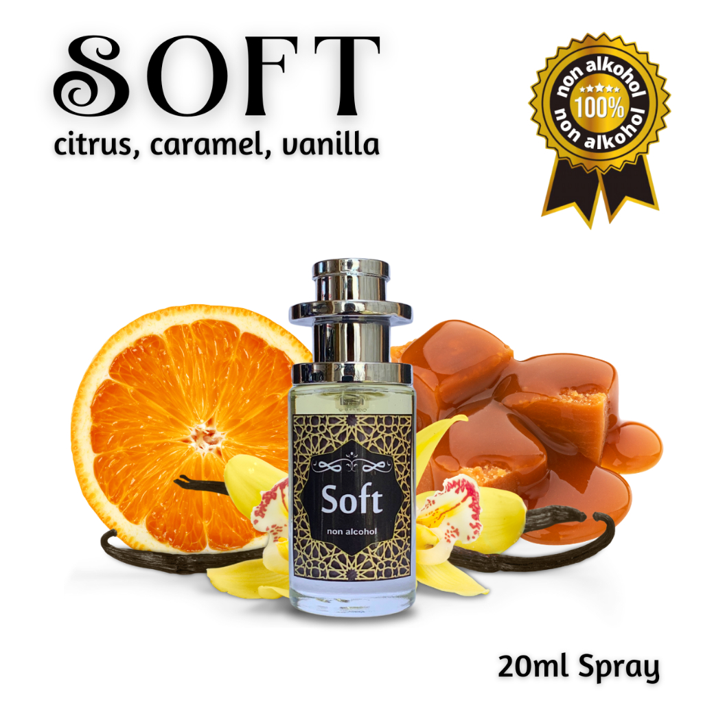 Jual Parfum Soft Minyak Wangi Arab Non Alkohol 20ml Spray | Shopee ...
