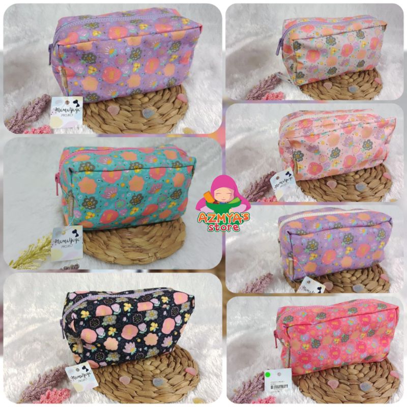 Jual cosme pouch ayana dan amara mamayaya project dompet cosmetic ...