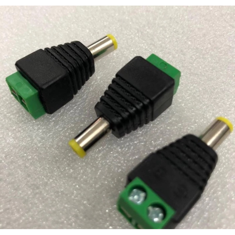 Jual Jack dc male cctv adaptor soket dc - female | Shopee Indonesia