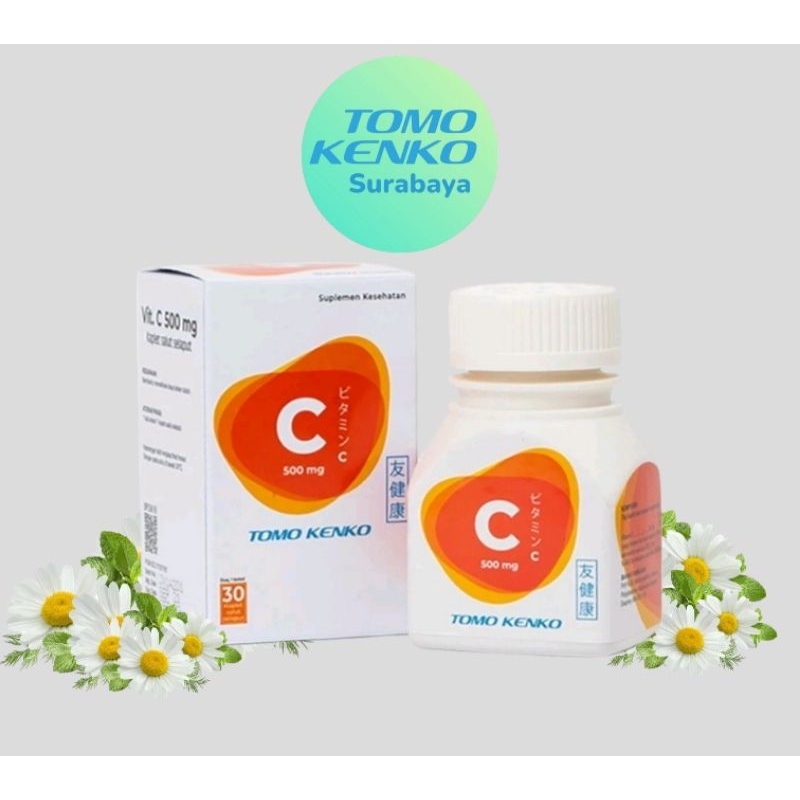 Jual Tomo Kenko Vitamin C 500 mg Suplement Daya Tahan Tubuh | Shopee ...