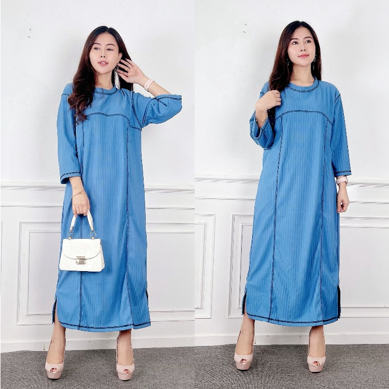 Jual AFI - MC - Dress Elsa Daily HORNET | Shopee Indonesia