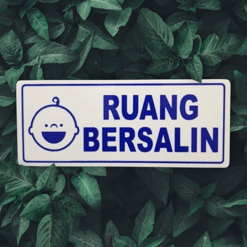 Jual Papan akrilik tulisan RUANG BERSALIN | Shopee Indonesia