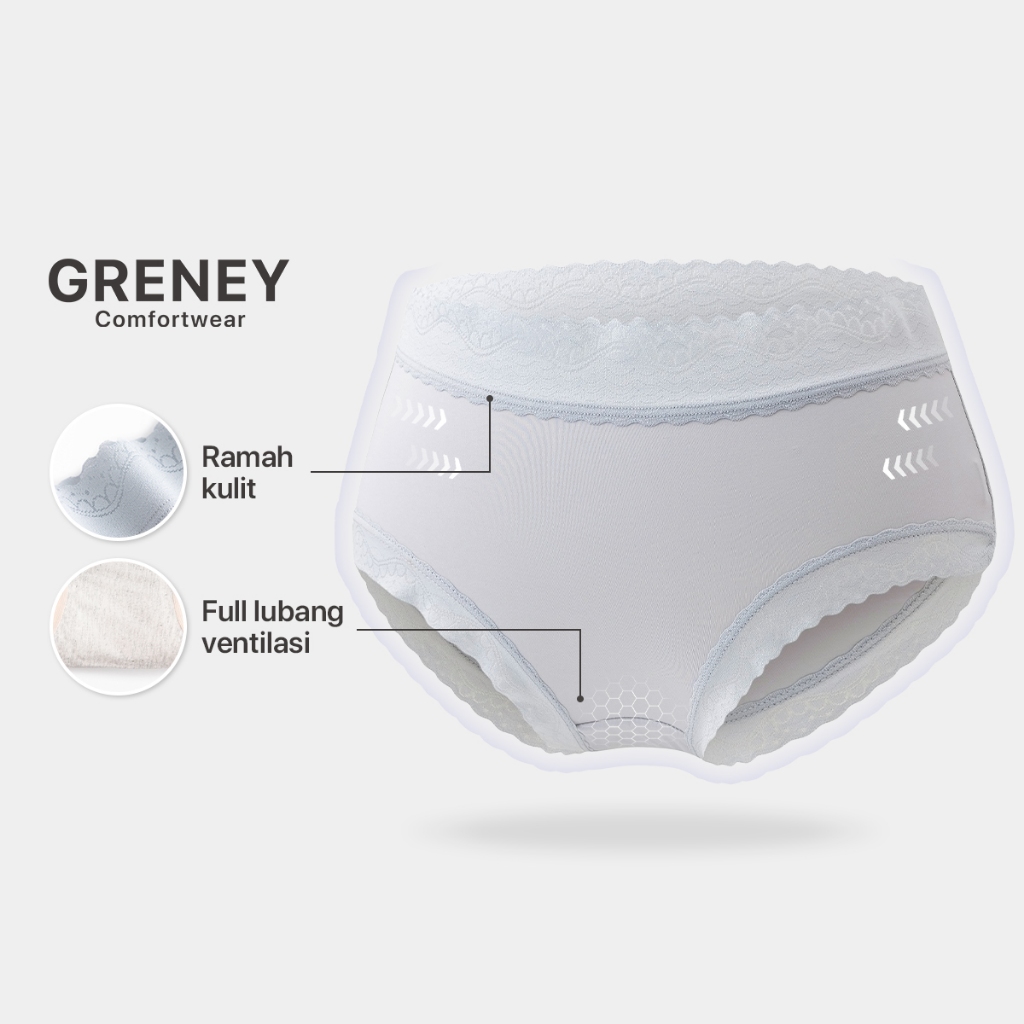 Jual GRENEY-L.W.L-CD Renda Adem es Motif Bunga Celana Dalam Wanita ...