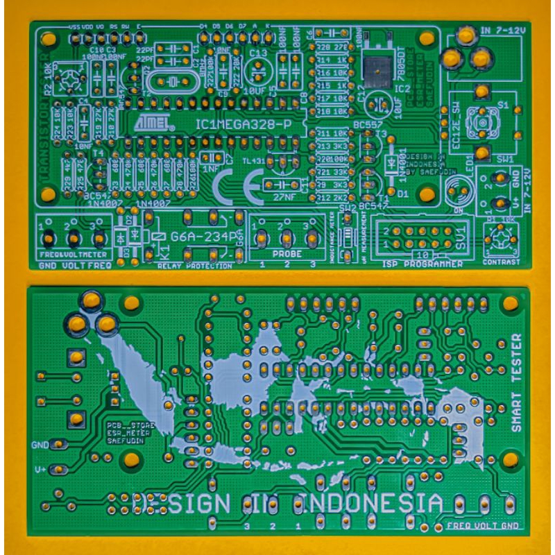 Jual pcb esr meter/smart tester/komponen tester | Shopee Indonesia