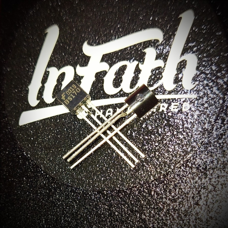 Jual InFath - Mosfet TO-92 BS170 2N7000 Original Fairchild NOS BS 170 ...