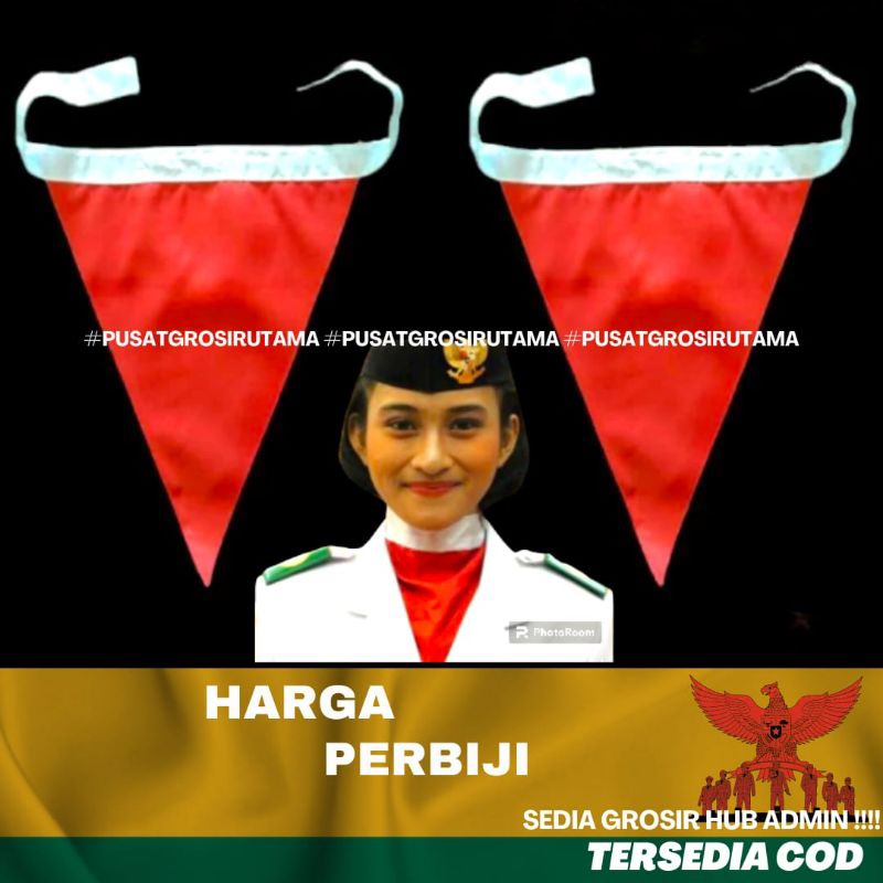 Jual Slayer syal scarft paskibra merah putih segitiga paskibra | Shopee ...