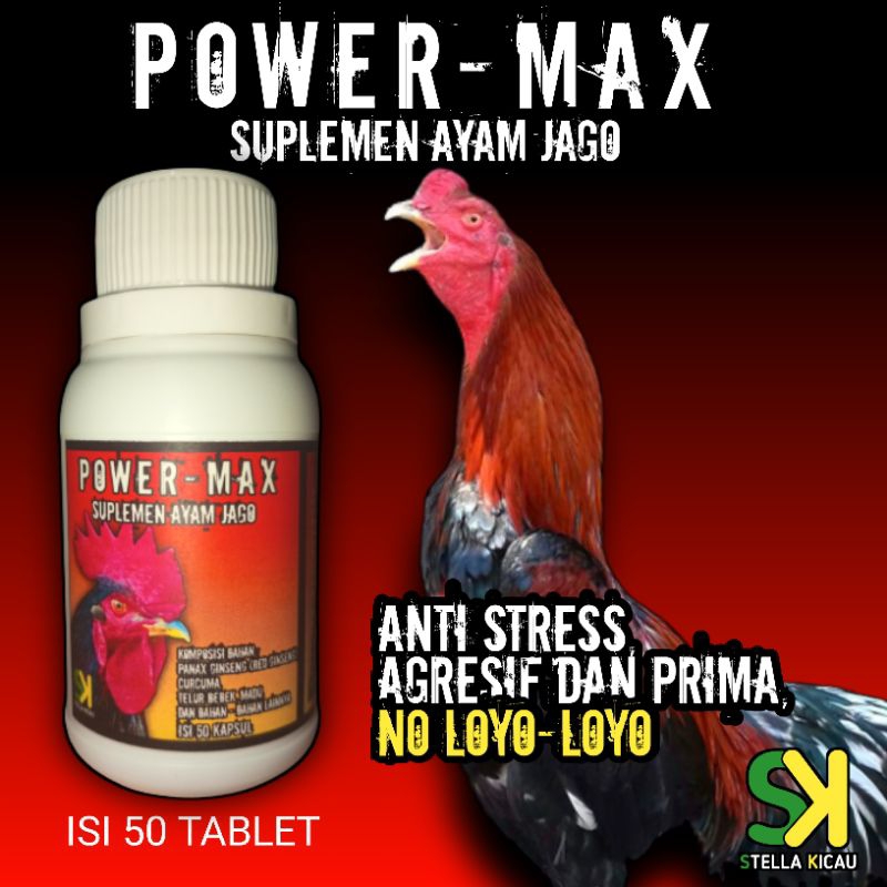 Jual SUPLEMEN AYAM JAGO isi 50 tablet anti loyo menyehatkan ayam bisa ...