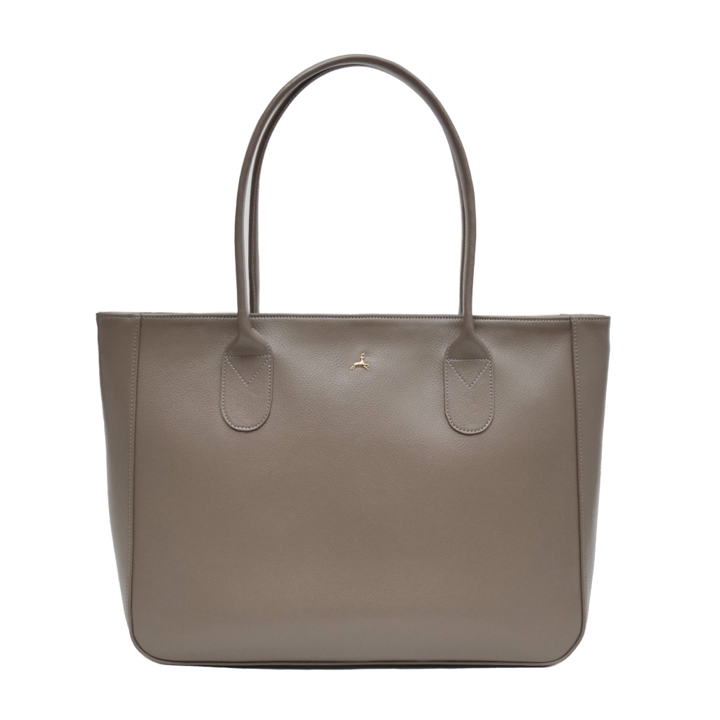 Jual POVILO LARAS TOTE TAUPE | Shopee Indonesia