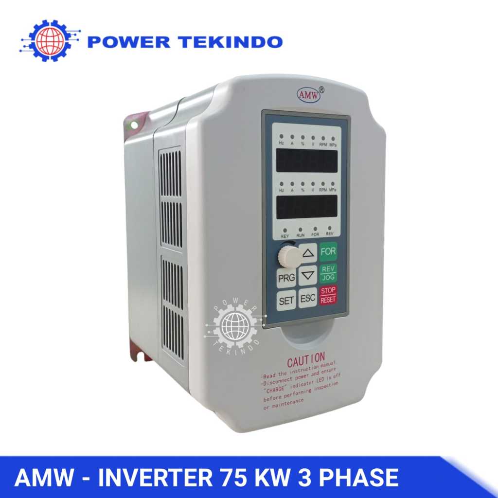 Jual AMW Inverter VFD 75 KW 100 HP 3 Phase Input Output 380V Frequency Drive KOnverter Dinamo ...