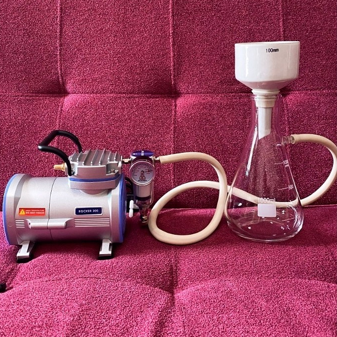 Jual Set Vacuum Filtration Rocker 300 Plus Buchner 100 mm and Filter ...