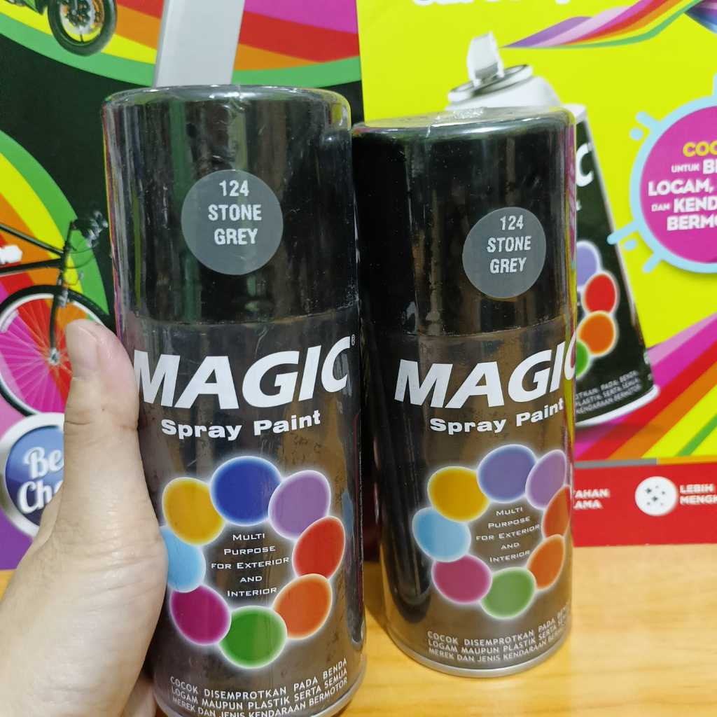 Jual Diton MAGIC Spray Paint Pilox Pilok Cat Semprot Serbaguna 124 ...
