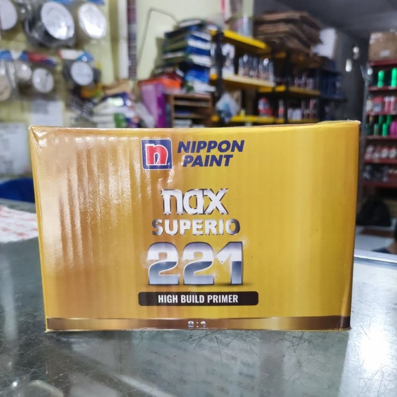 Jual Epoxy Nippon paint Nax Superio 221 1L set hardener | Shopee Indonesia